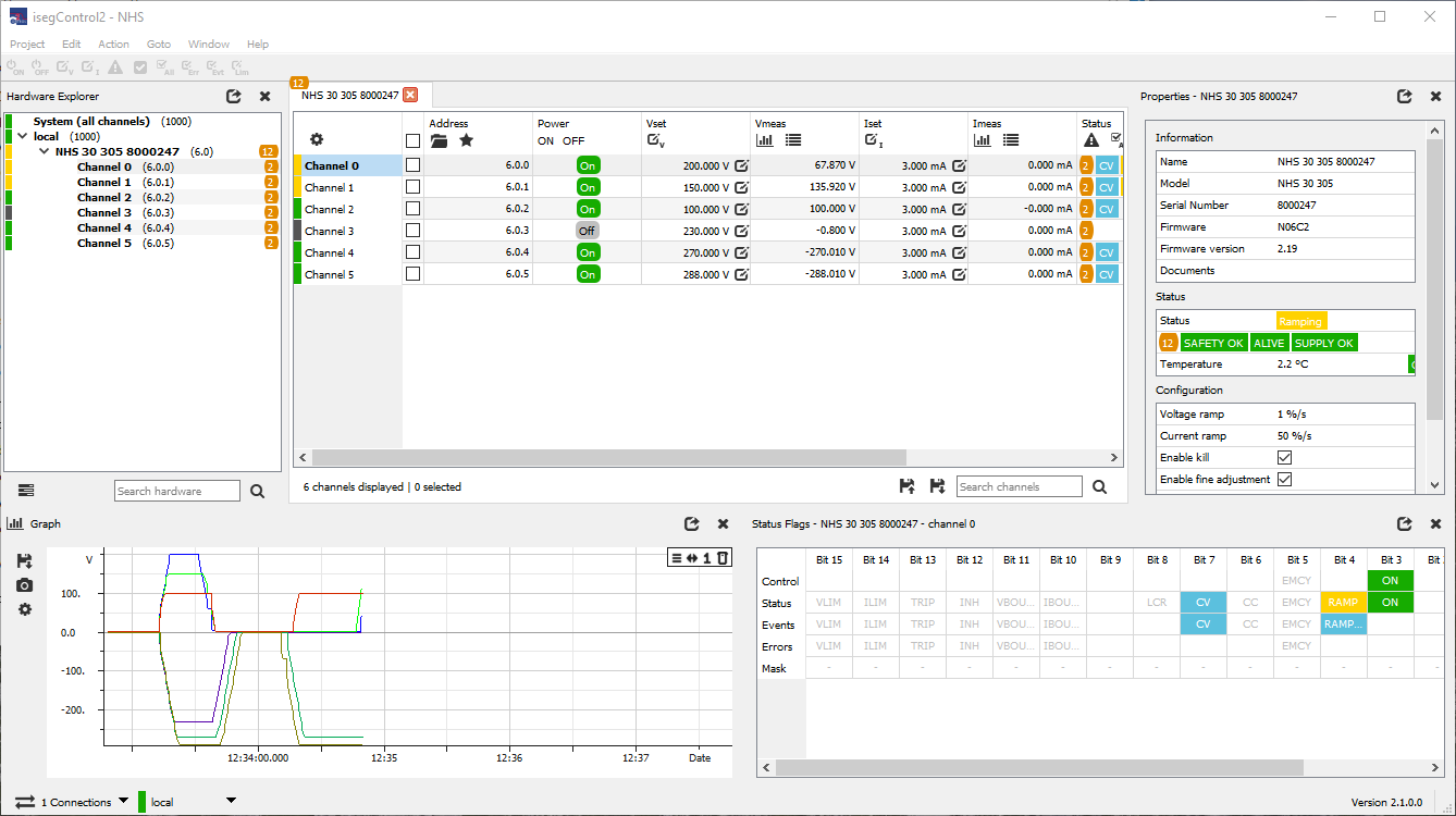 isegControl2 control software iseg control software - Analog Flavor