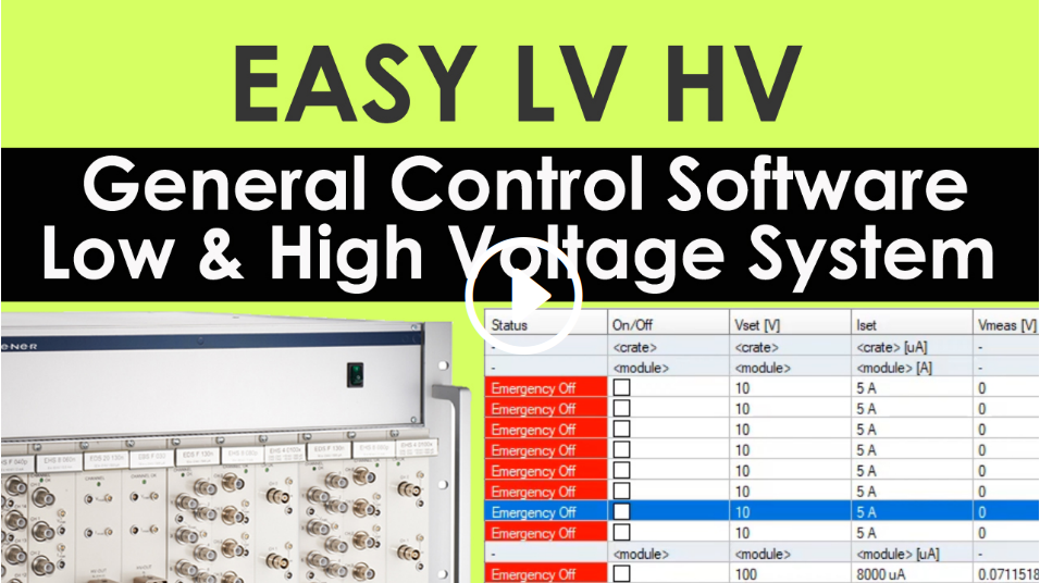 Introduction to Easy LV|HV for MPOD and iCS - Analog Flavor